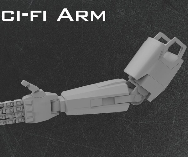 ArtStation - SCI-FI ARM | Game Assets