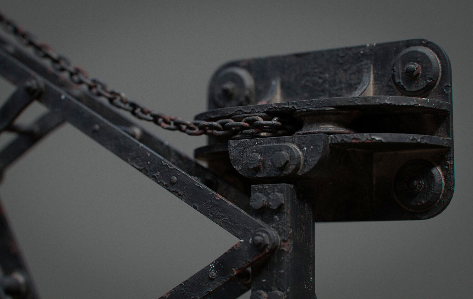 ArtStation - Victorian Industrial Wall Hoists Cranes | Resources