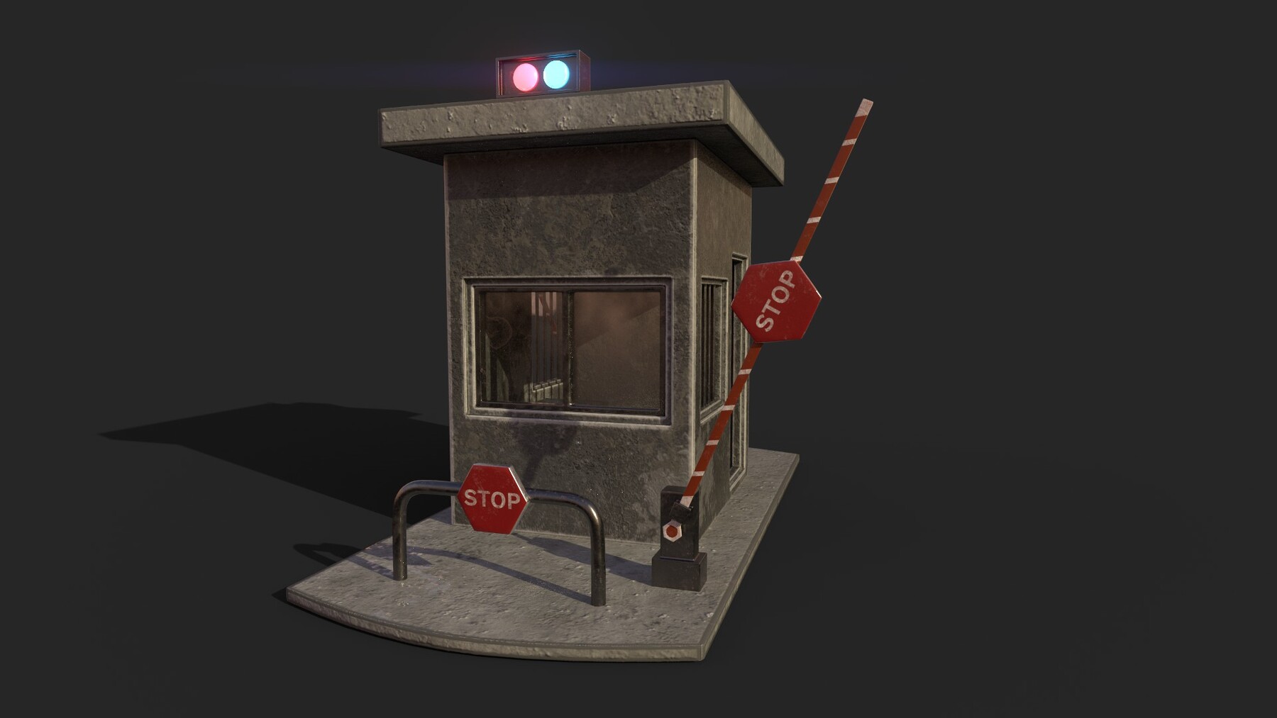 ArtStation - Barrier gate | Resources