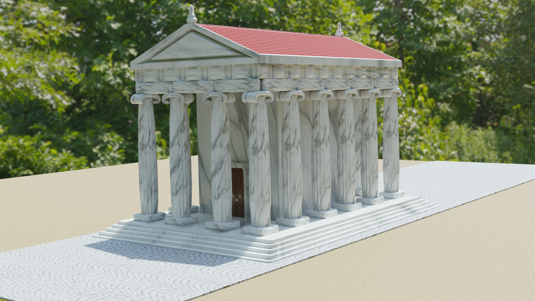 ArtStation - Greek Temple | Resources