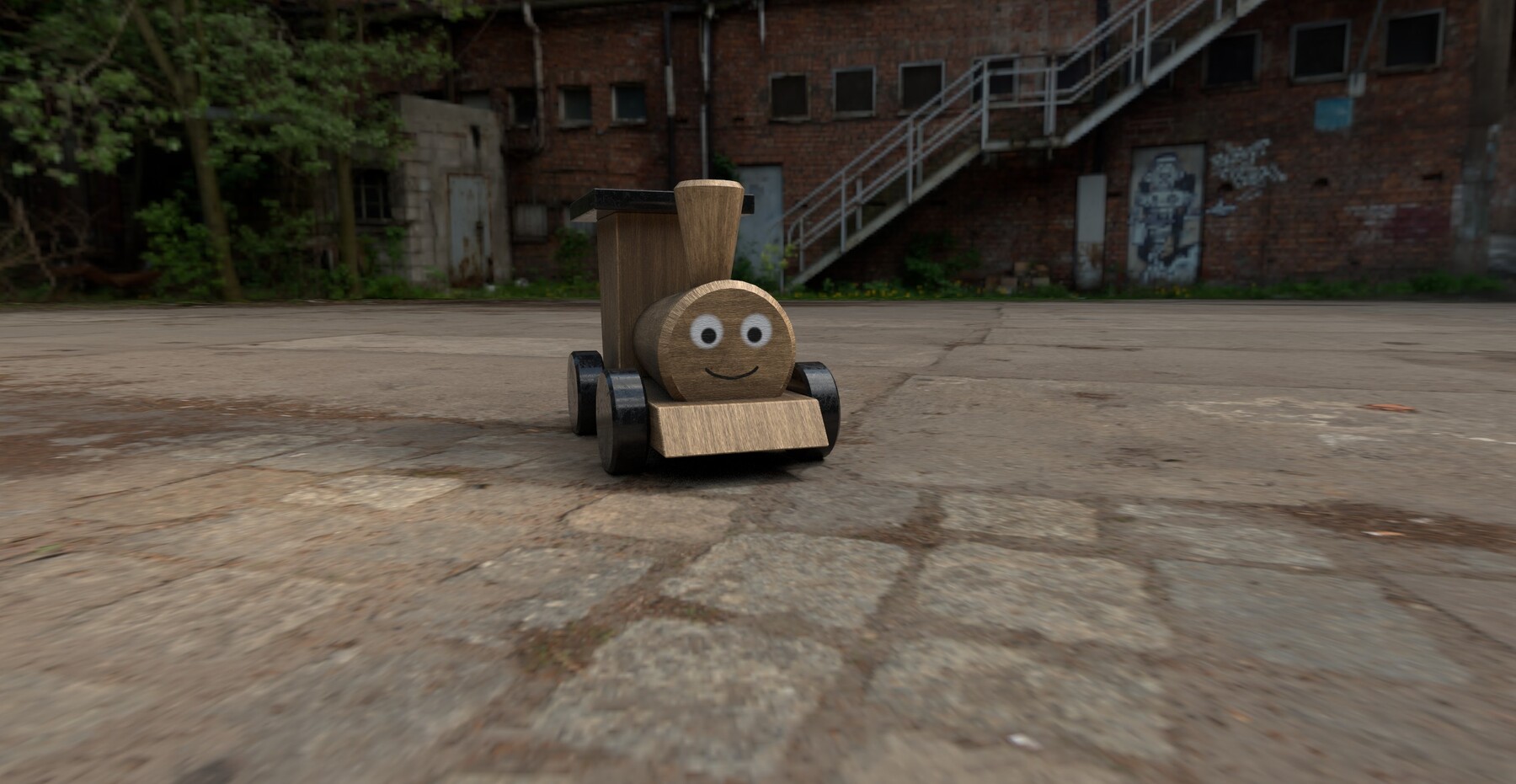 ArtStation - Toy Train | Game Assets