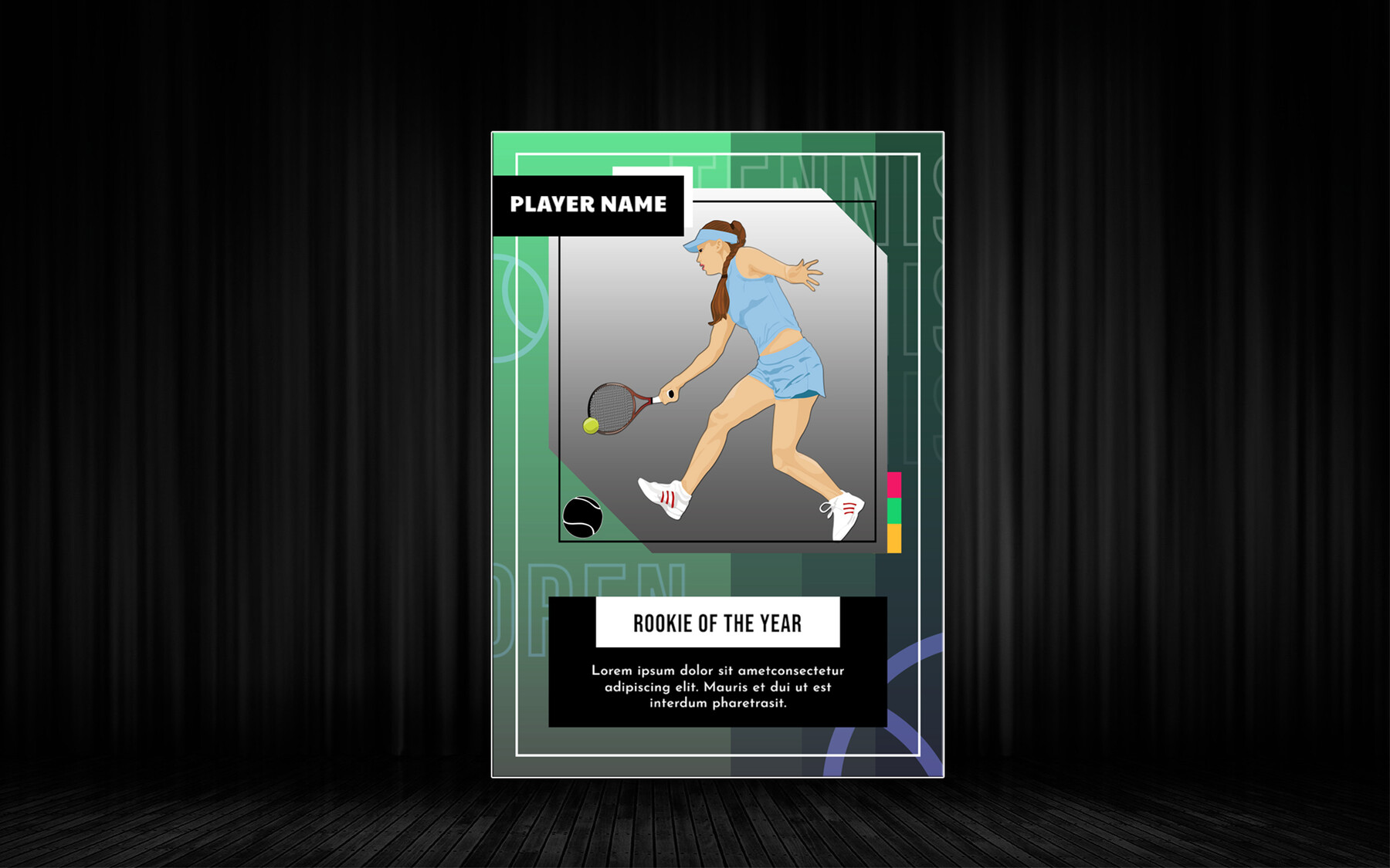 ArtStation - 7 in 1 Sports trading card Photoshop templates | Artworks