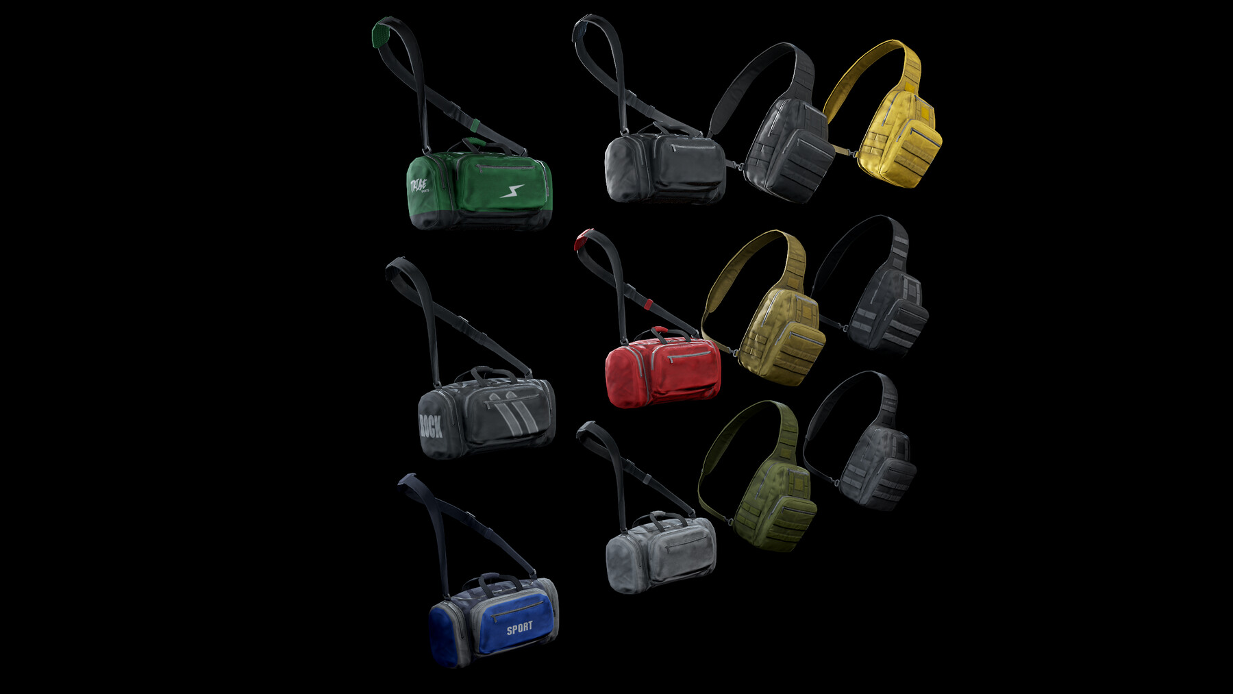 ArtStation - Casual Bag | Game Assets