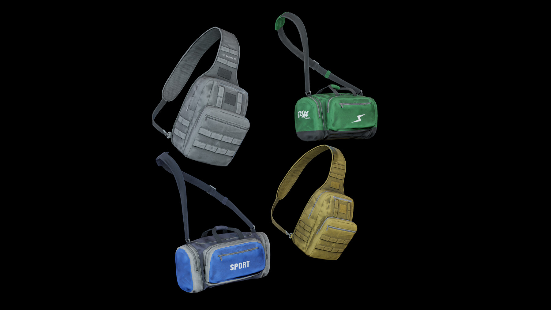 ArtStation - Casual Bag | Game Assets