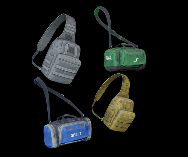 ArtStation - Casual Bag | Game Assets