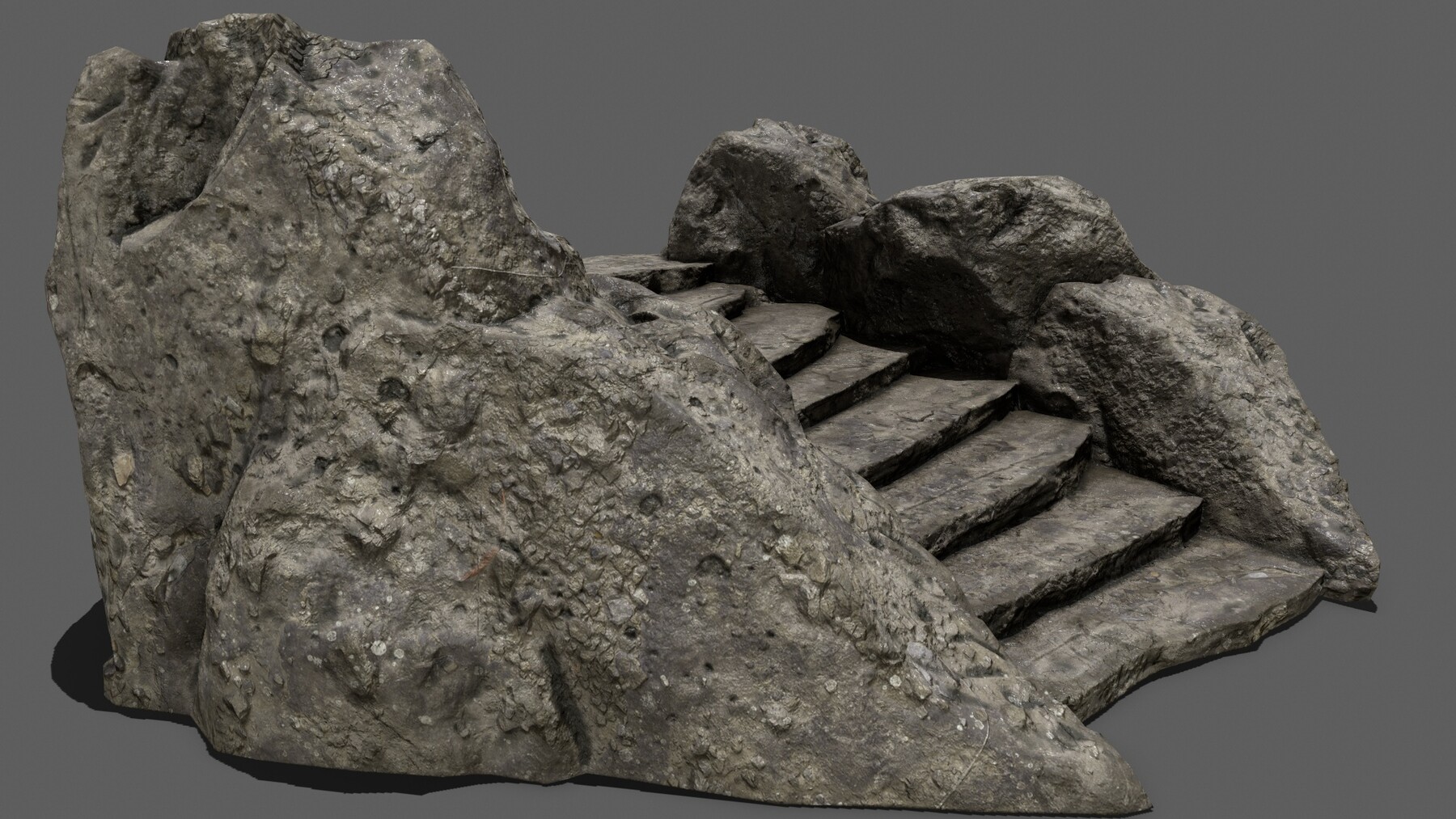 ArtStation - Rock Stair | Game Assets