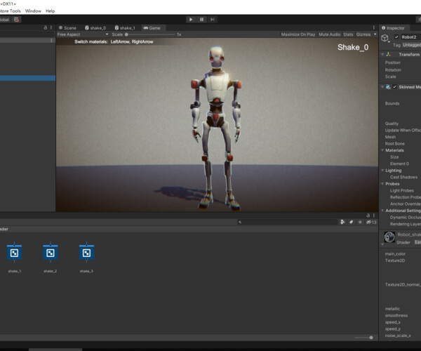 ArtStation - Unity VFX - Shake Effect | Game Assets