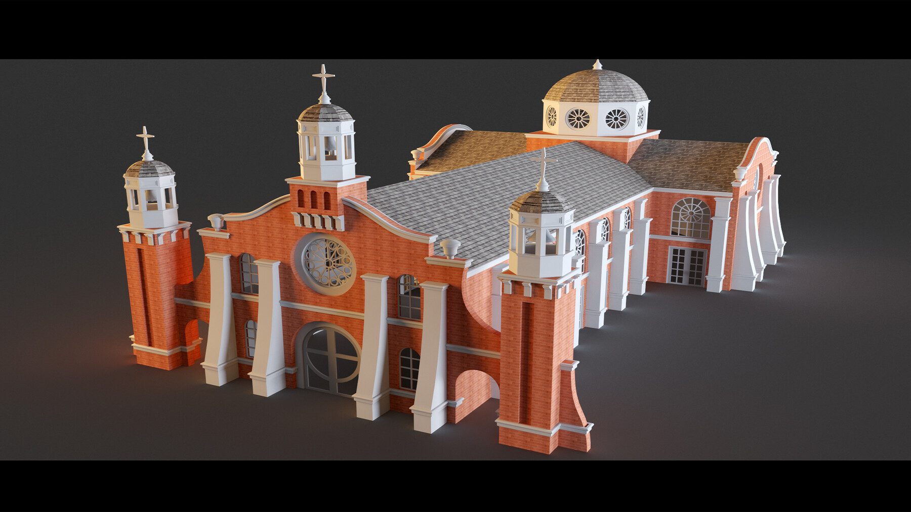 ArtStation - Catholic Church- 3d Model | Resources