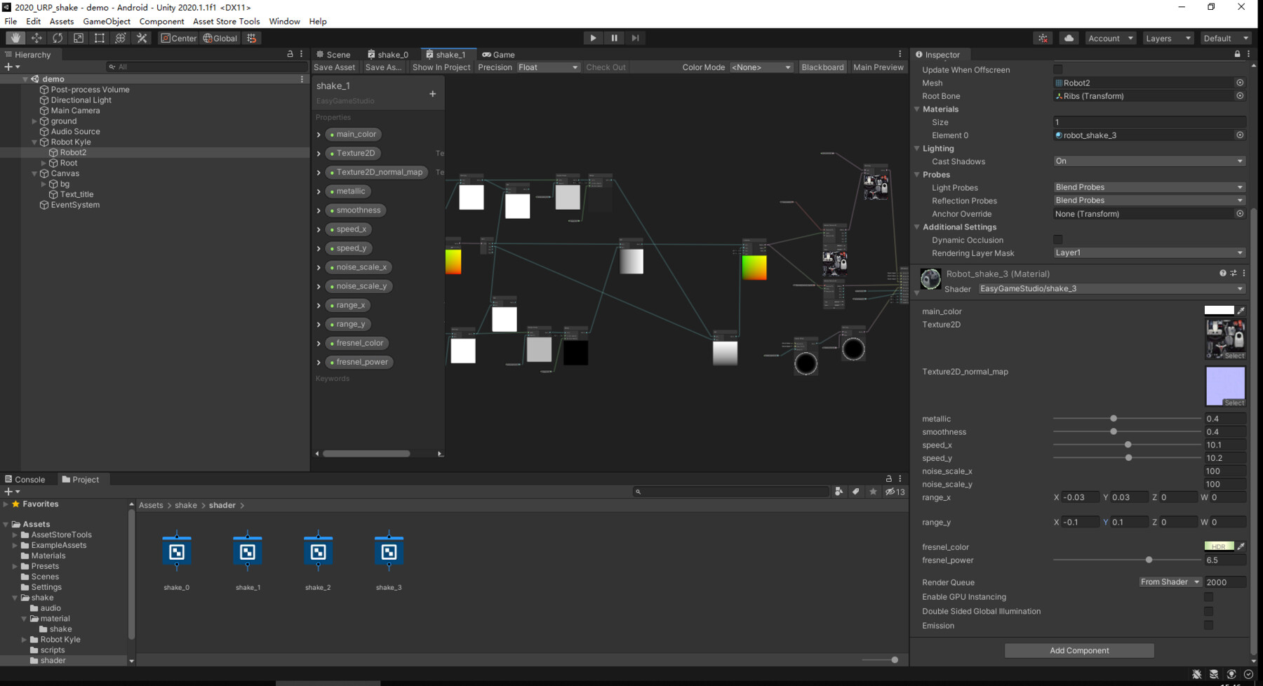 ArtStation - Unity VFX - Shake Effect | Game Assets