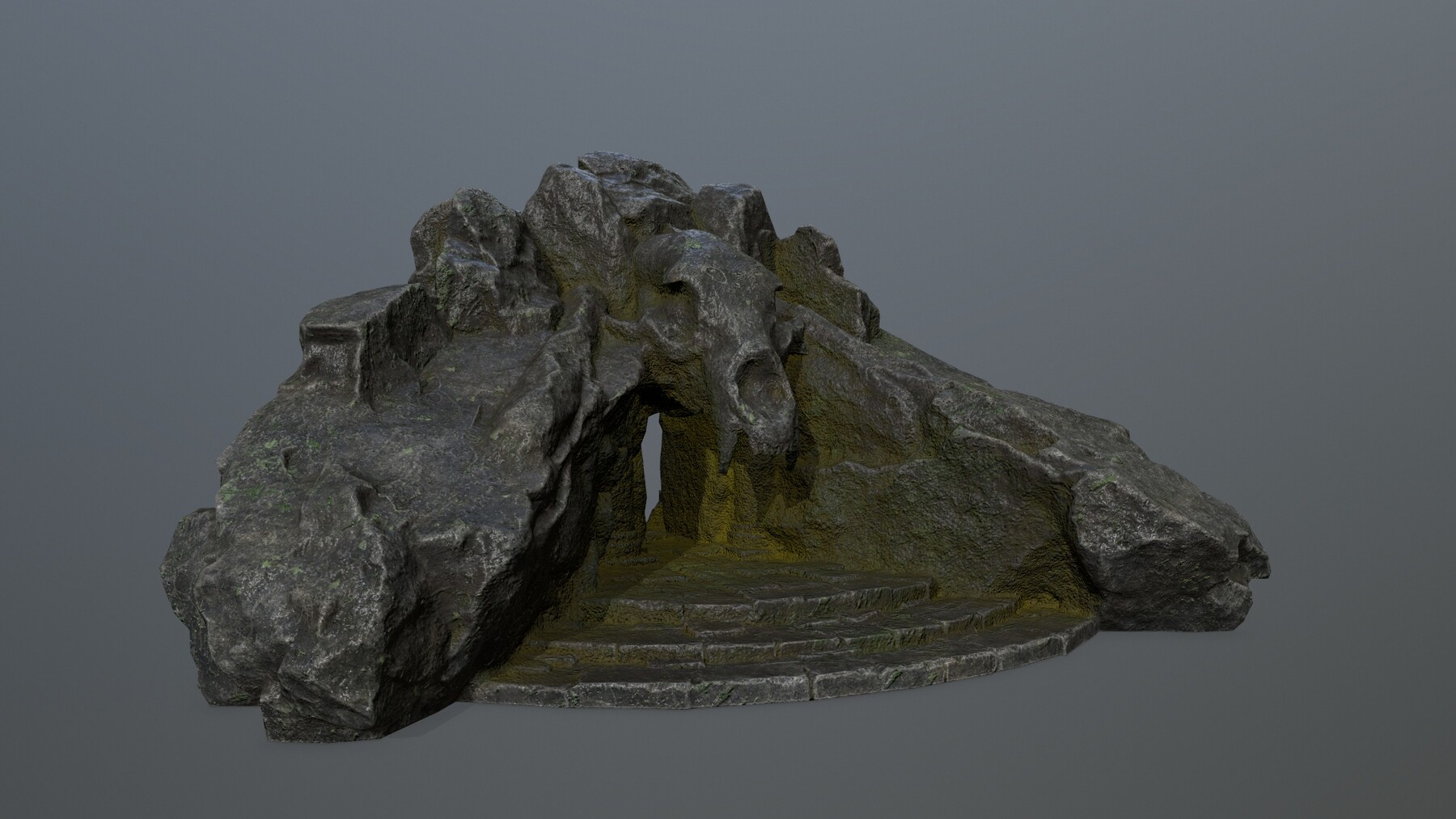 ArtStation - Skull Gate 1 | Game Assets