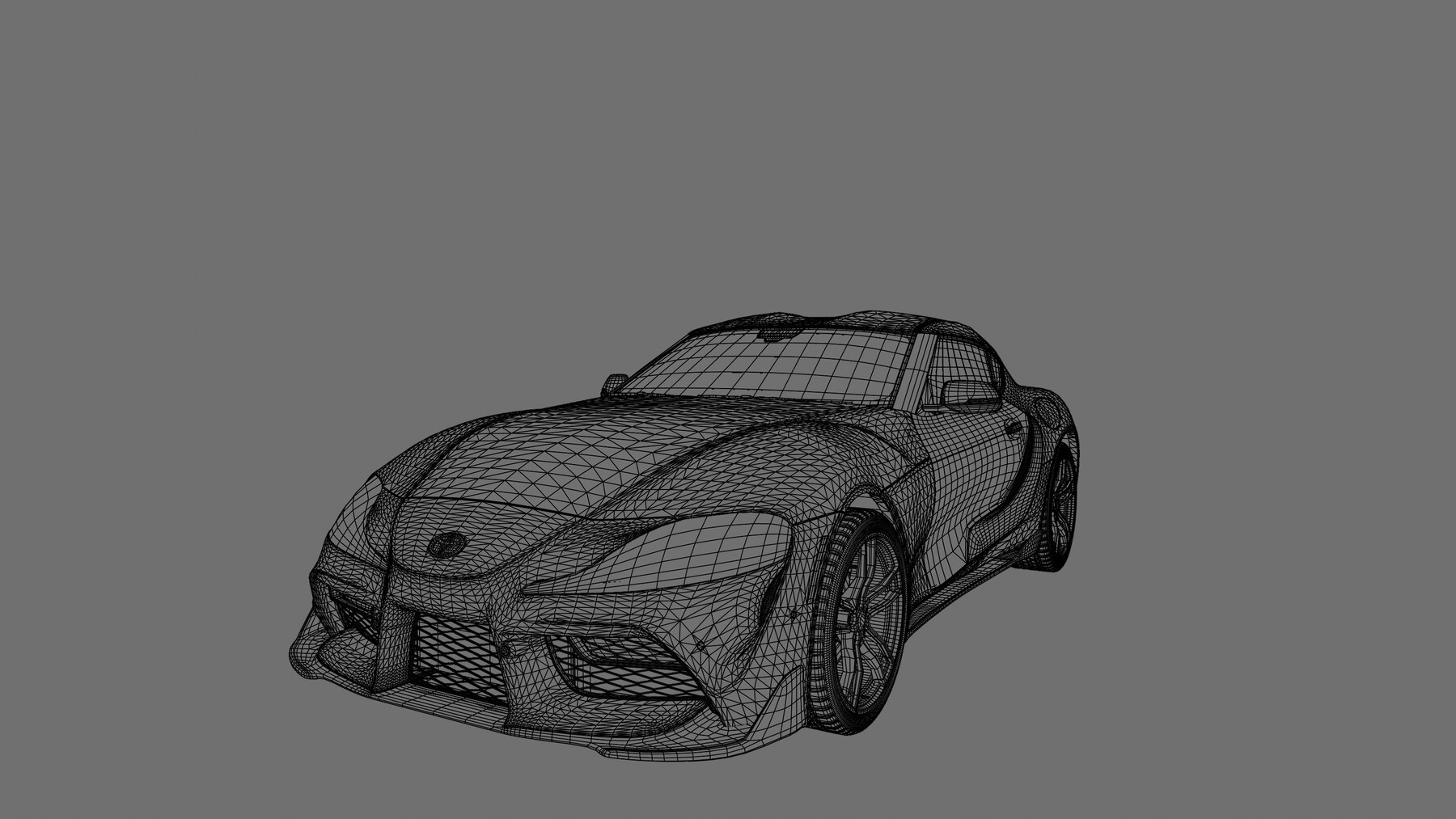 ArtStation - Toyota Supra | Game Assets