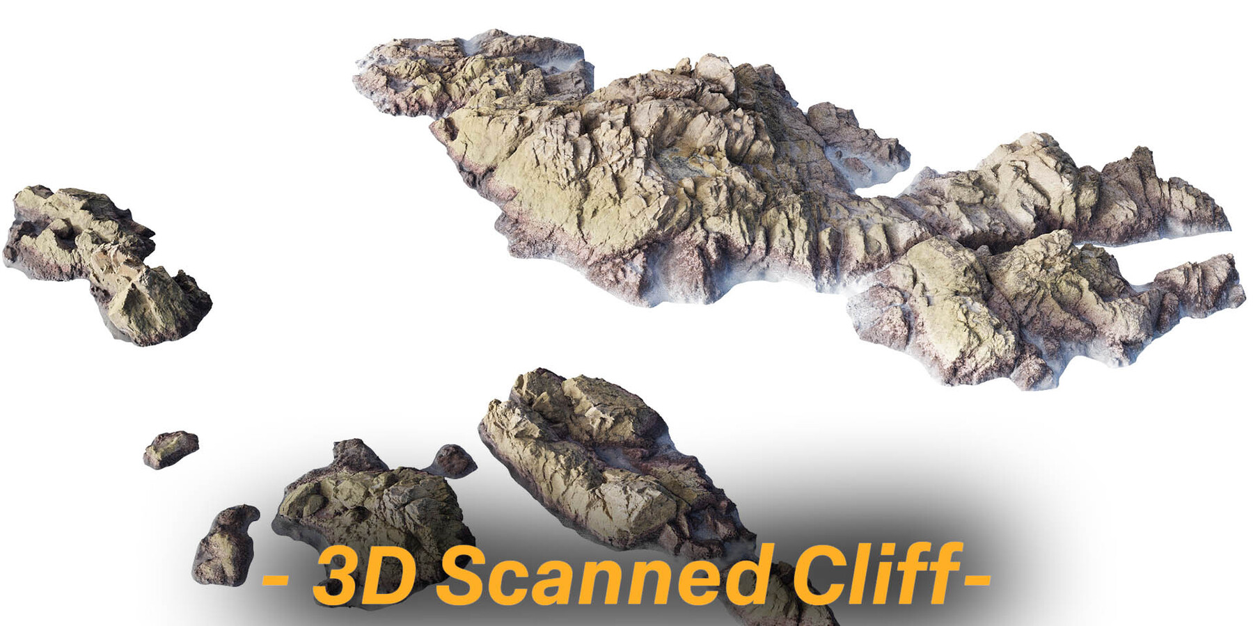 ArtStation - Large Coastal Cliff Collection | Game Assets