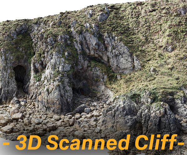 ArtStation - Large Coastal Cliff Collection | Game Assets