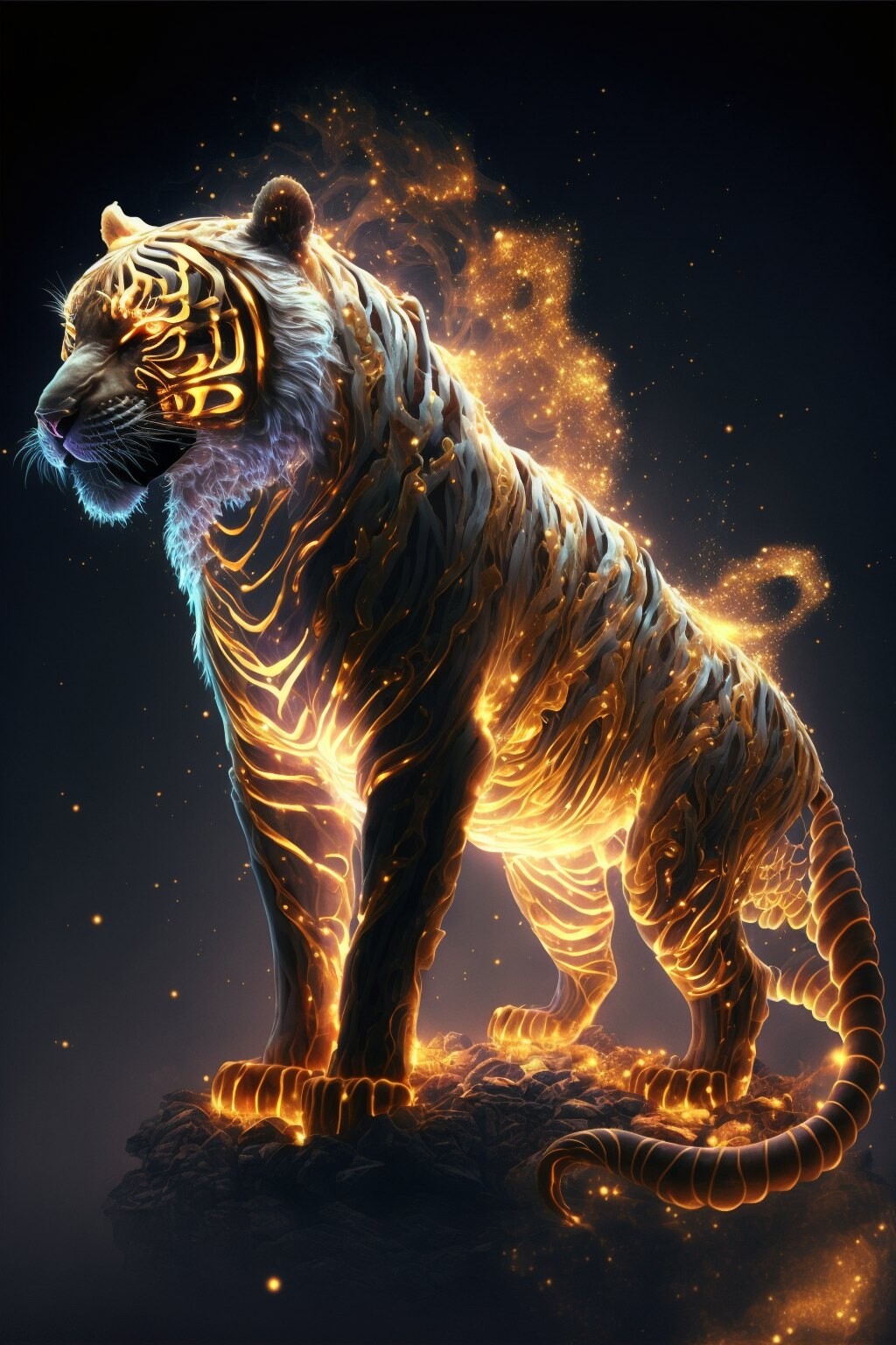 ArtStation - Evolved Flame Animals group of pictures | Artworks