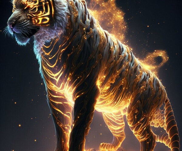 ArtStation - Evolved Flame Animals group of pictures | Artworks
