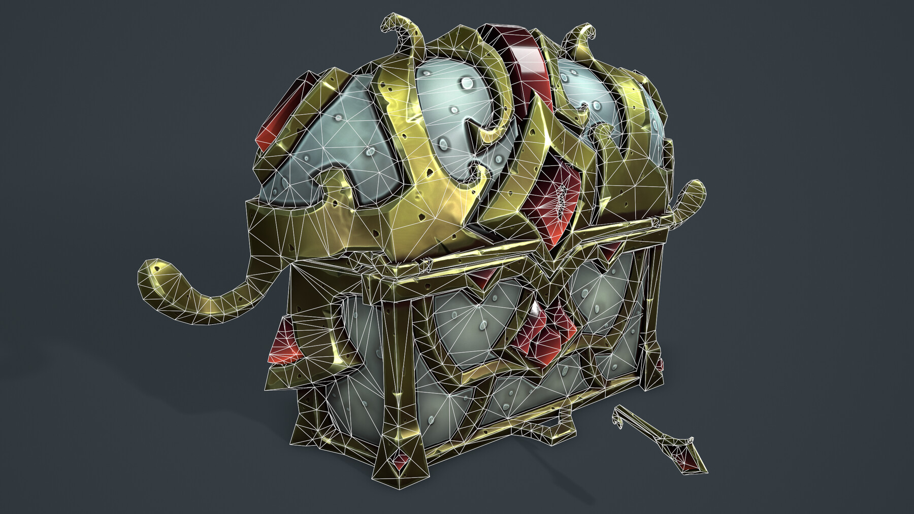 ArtStation - Mountain chest | Game Assets
