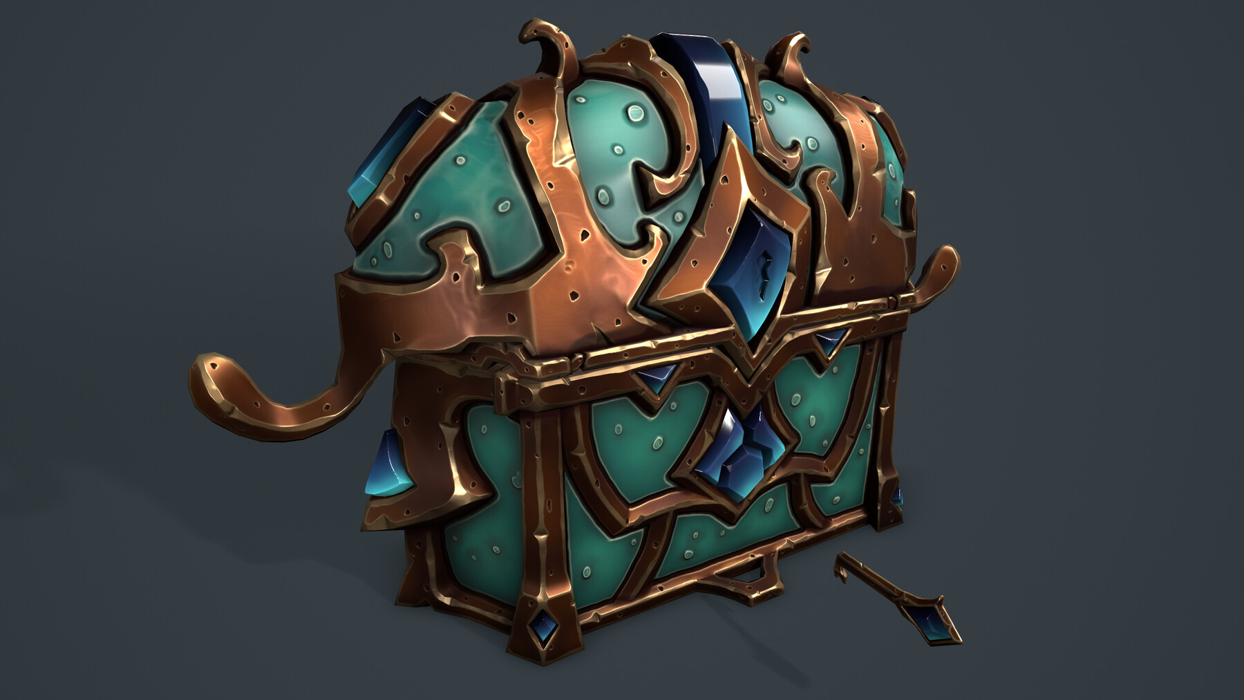ArtStation - Mountain chest | Game Assets