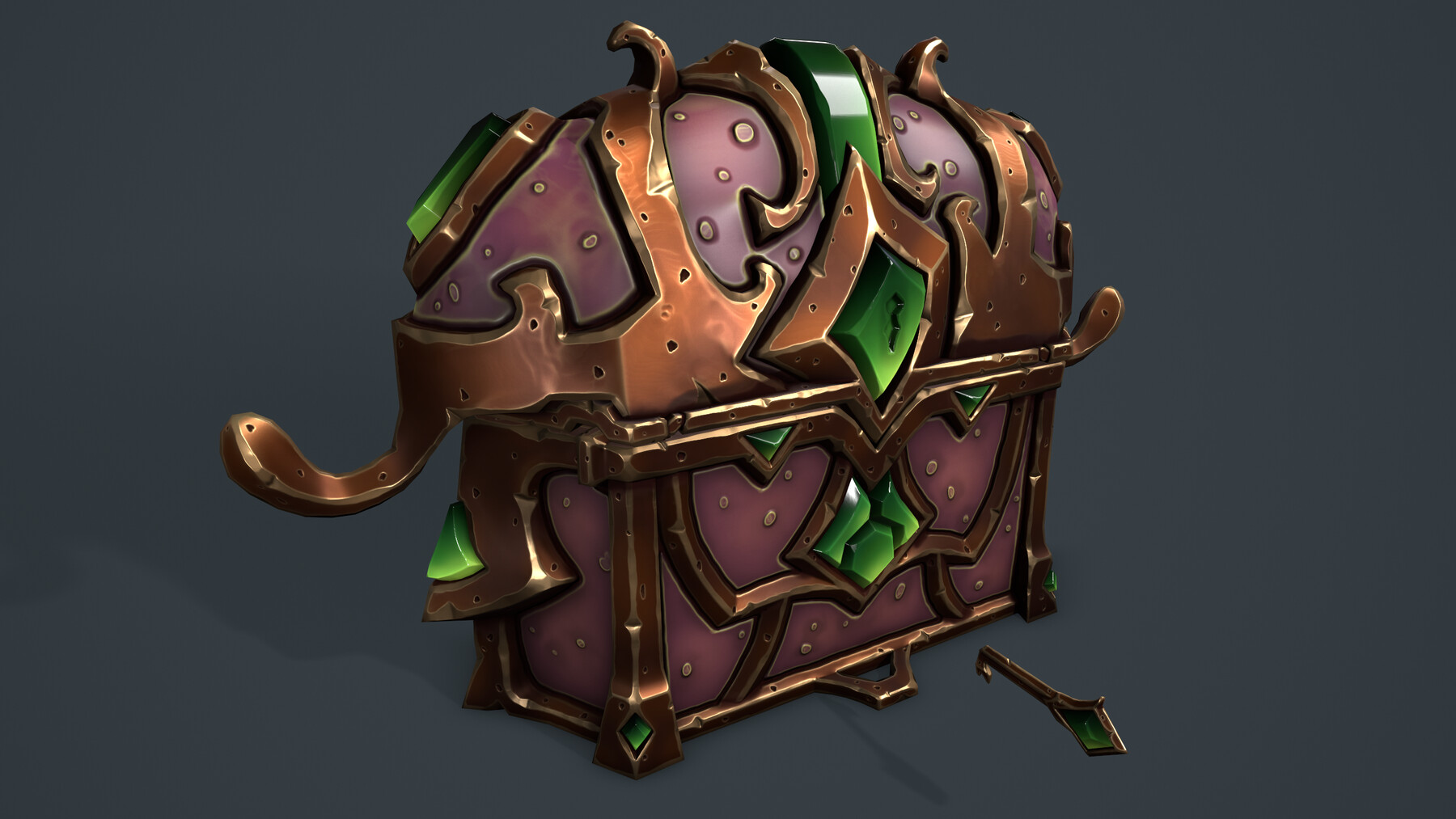 ArtStation - Mountain chest | Game Assets