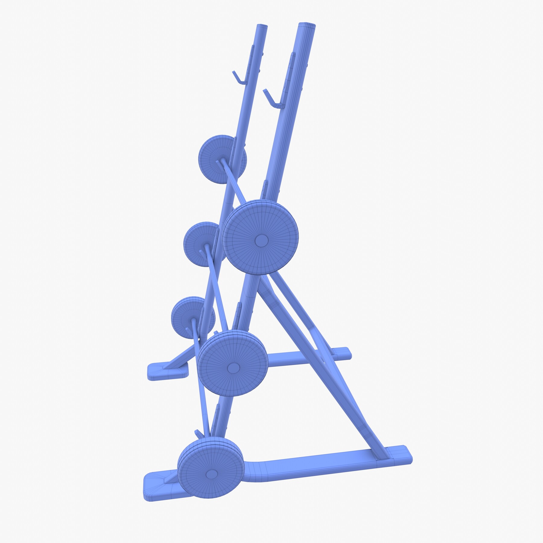 ArtStation - Barbell rack | Game Assets