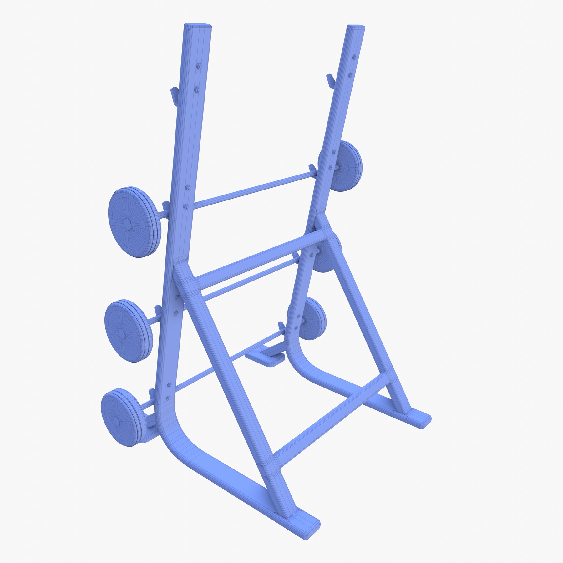 ArtStation - Barbell rack | Game Assets