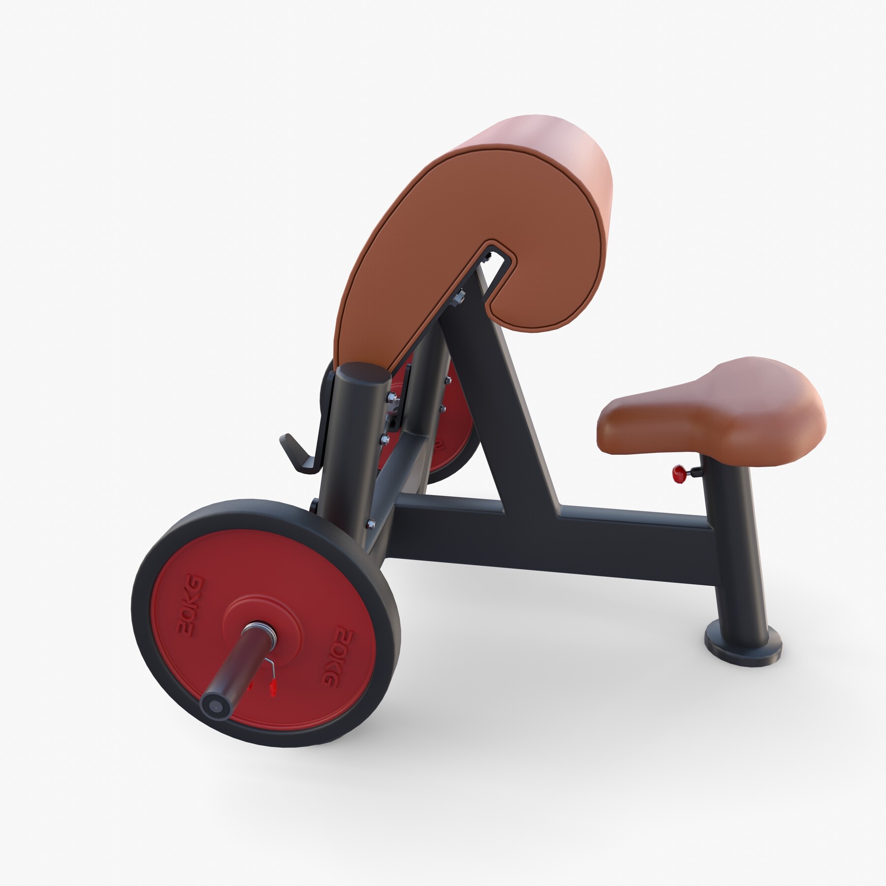 ArtStation - Curl bench | Game Assets