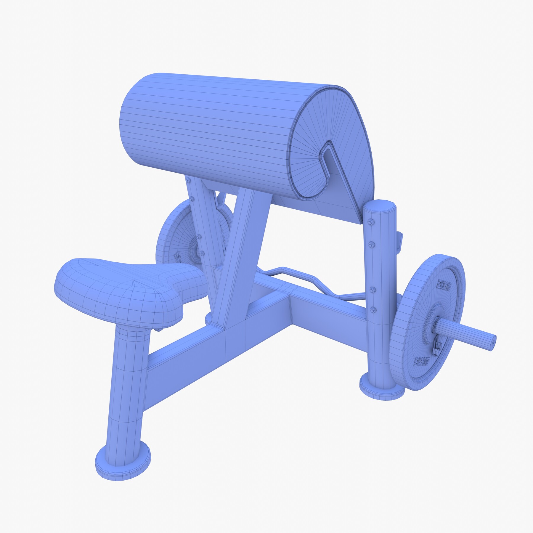 ArtStation - Curl bench | Game Assets