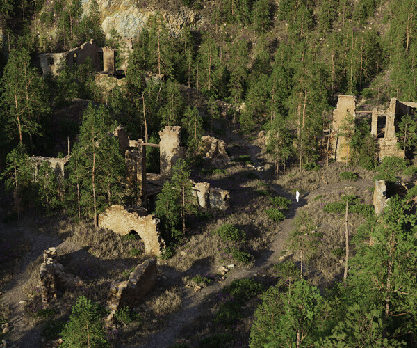 ArtStation - Old House Ruin Collection | Game Assets