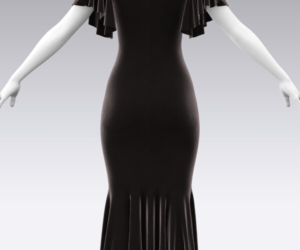 ArtStation - Dress Outfits MD CLO 3D ZPRJ ZPAC project files 3D model ...