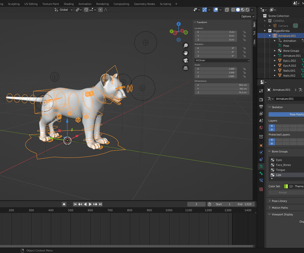 ArtStation - Fur Baby Black Panther Rigged and Animated in Unity | Game ...