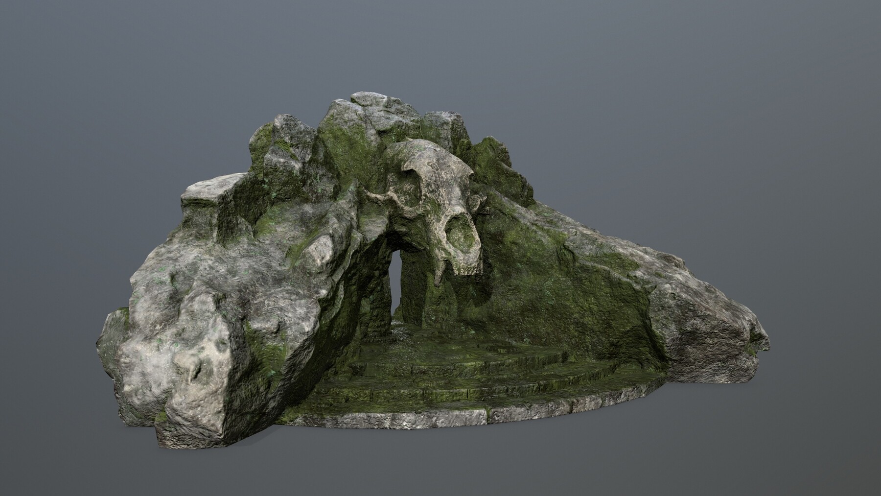 ArtStation - Skull Gate 4 | Game Assets