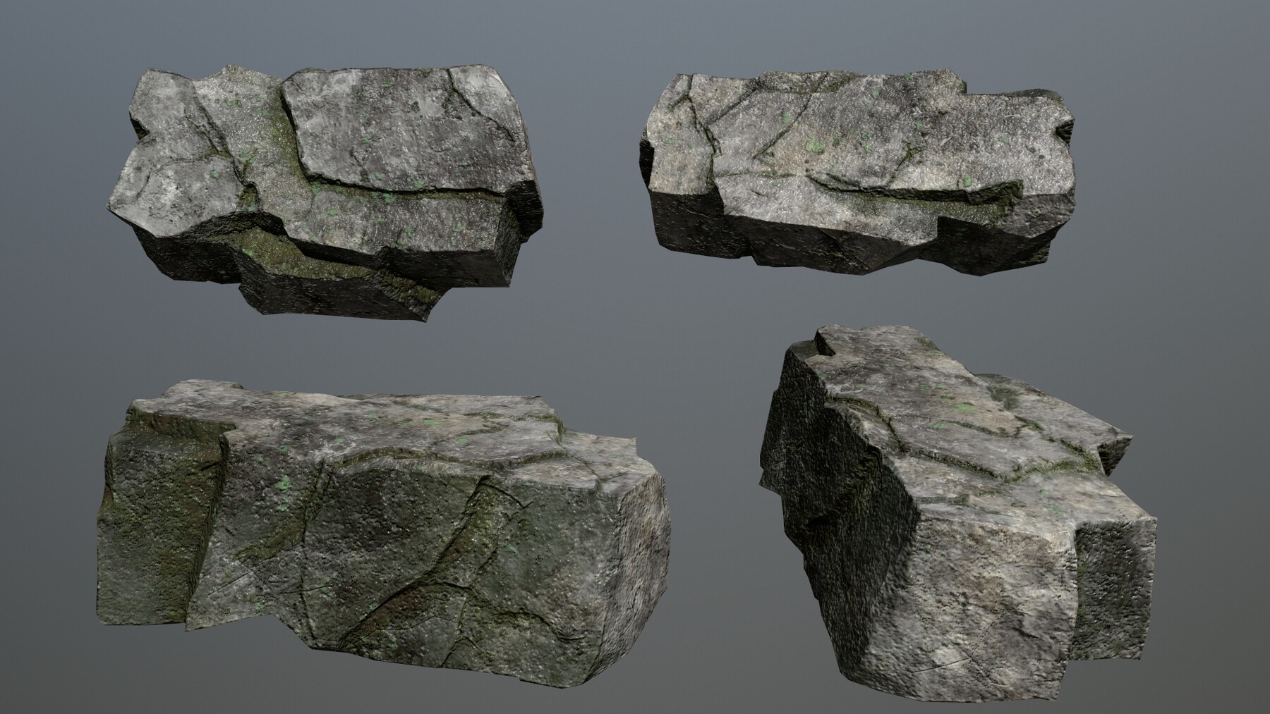 ArtStation - Rock Set 3 | Game Assets
