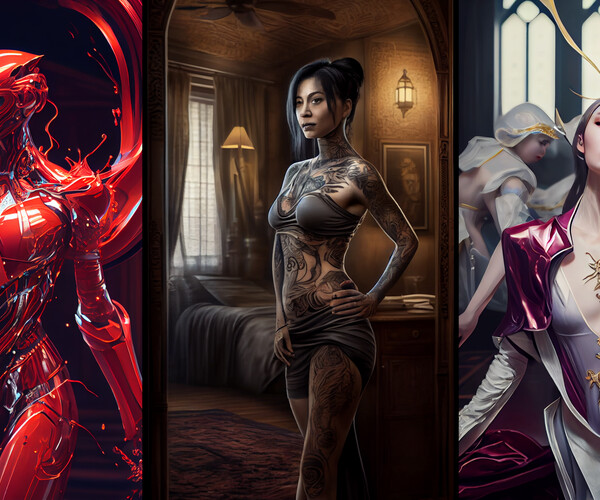 ArtStation - 127 arts - Unlimited Package - Concept Reference Pack Vol.01 - More Than 8K ...