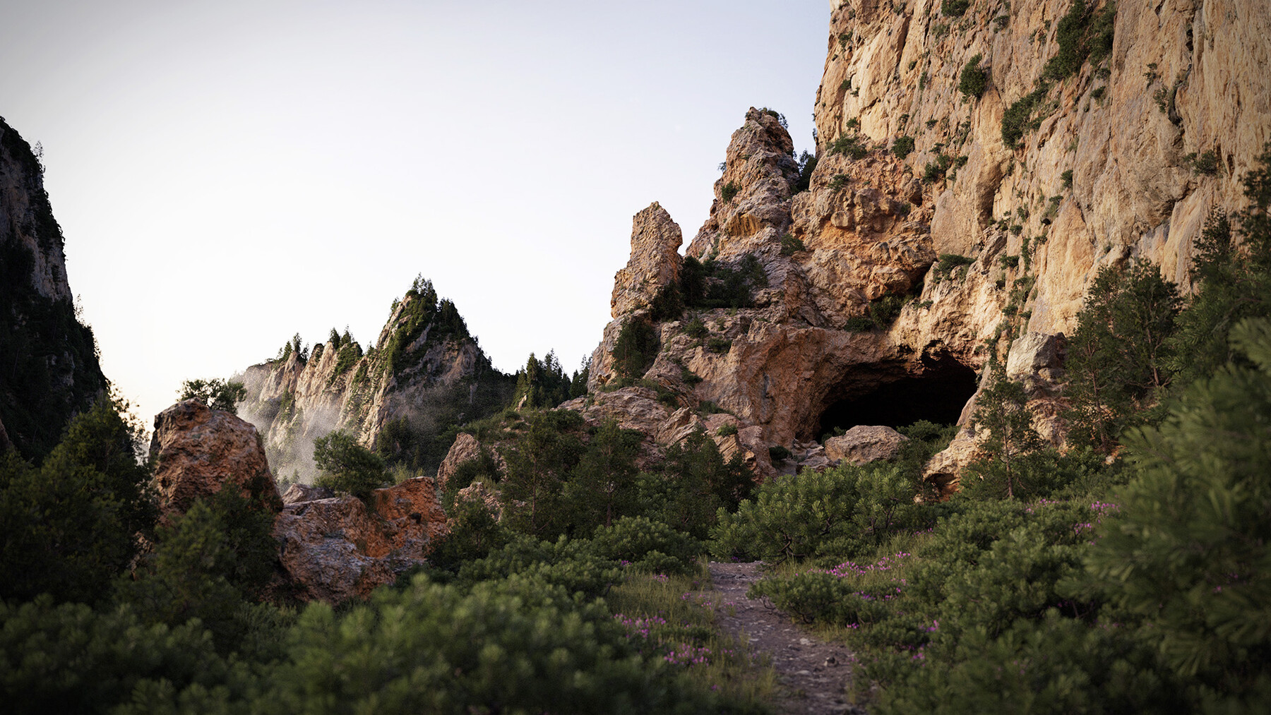 ArtStation - Red Mountain Cliff Collection | Resources