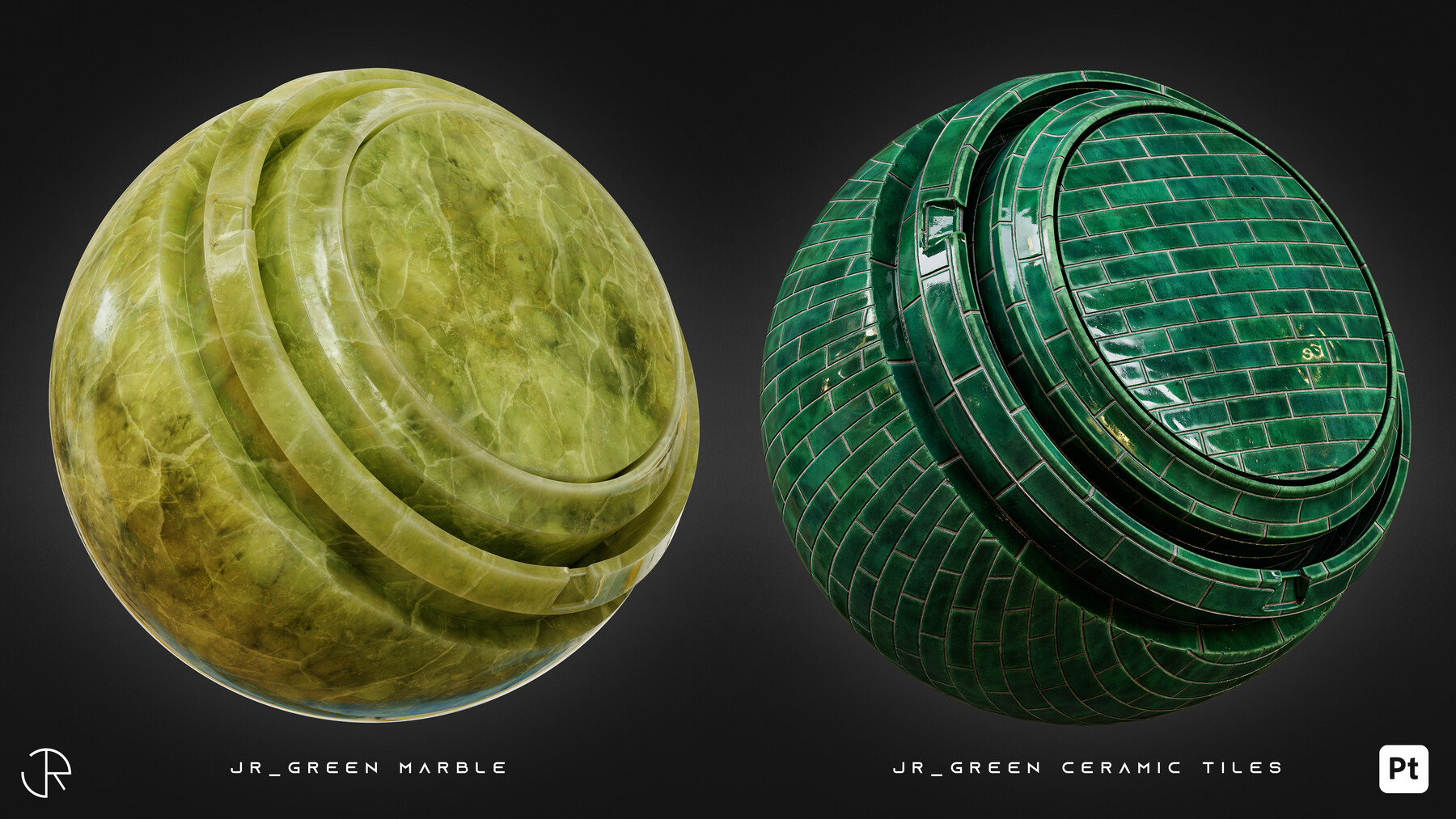 ArtStation - Marble & Mineral & Porcelain Smart Materials + Free ...