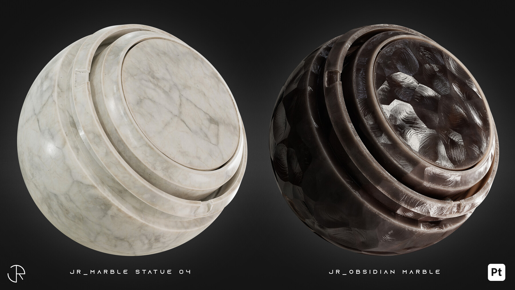 ArtStation - Marble & Mineral & Porcelain Smart Materials + Free ...