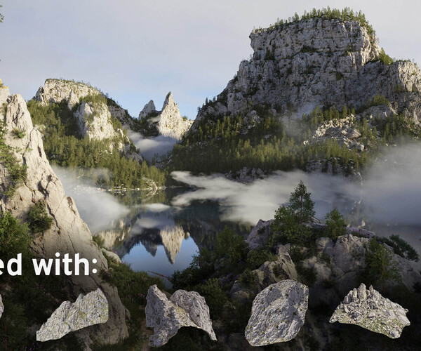 ArtStation - Large Mountain Cliff Scan Collection | Game Assets