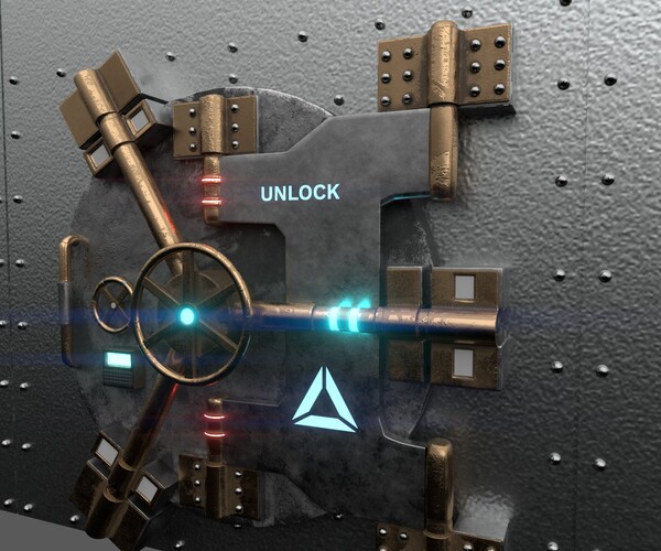 ArtStation - Vault Door | Resources