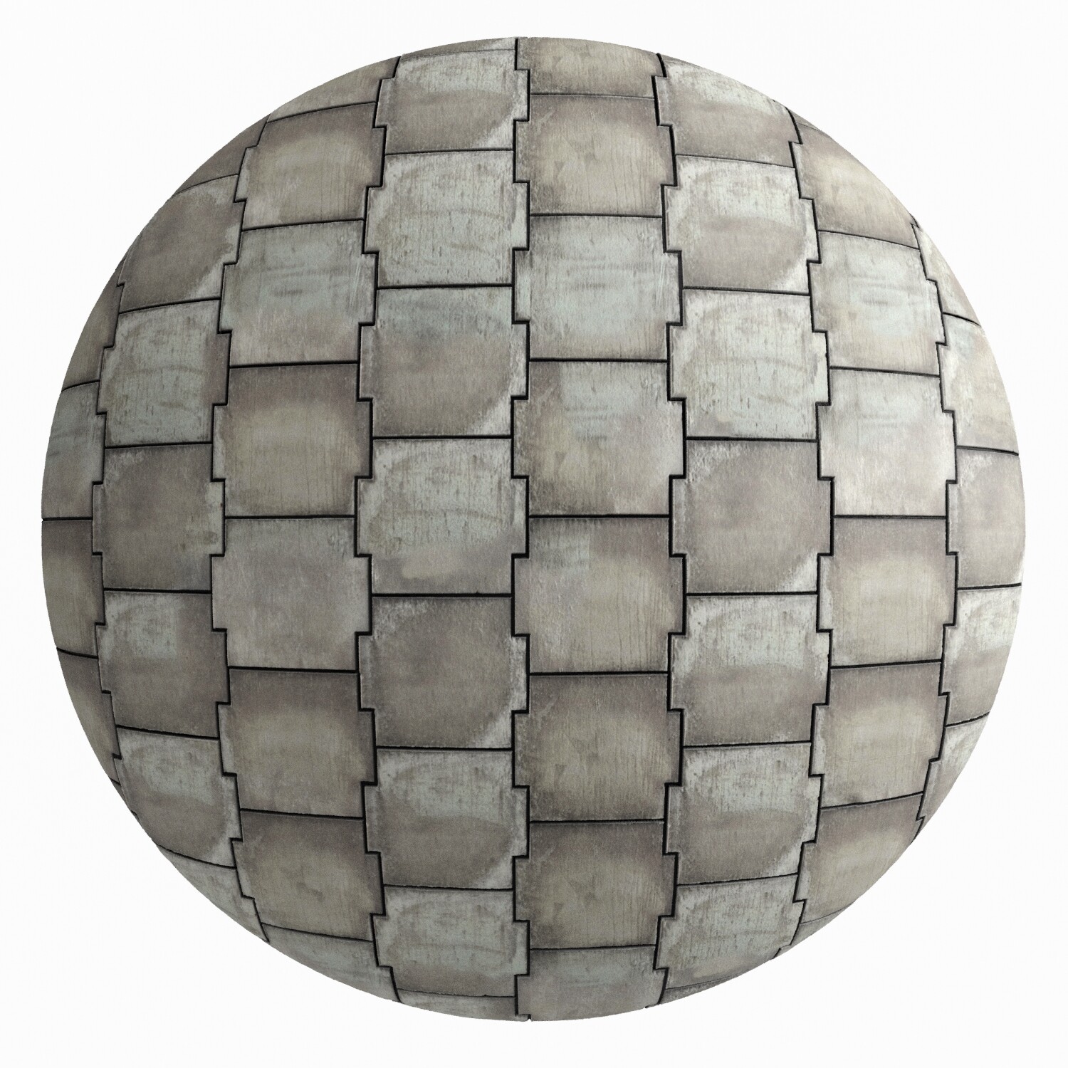 ArtStation - Tile Materials 29- Concrete Plates Pbr 4k Sbsar | Resources