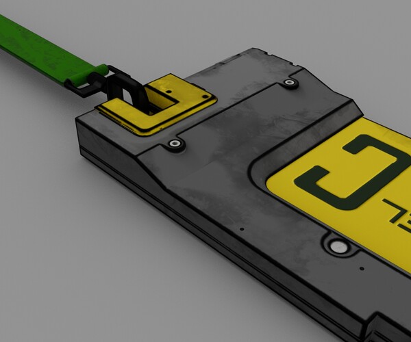 ArtStation - key card | Game Assets