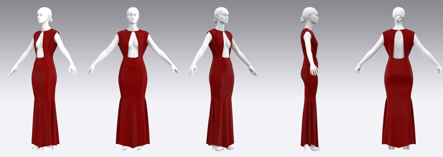 ArtStation - Dress Outfits MD CLO 3D ZPRJ ZPAC project files 3D model ...