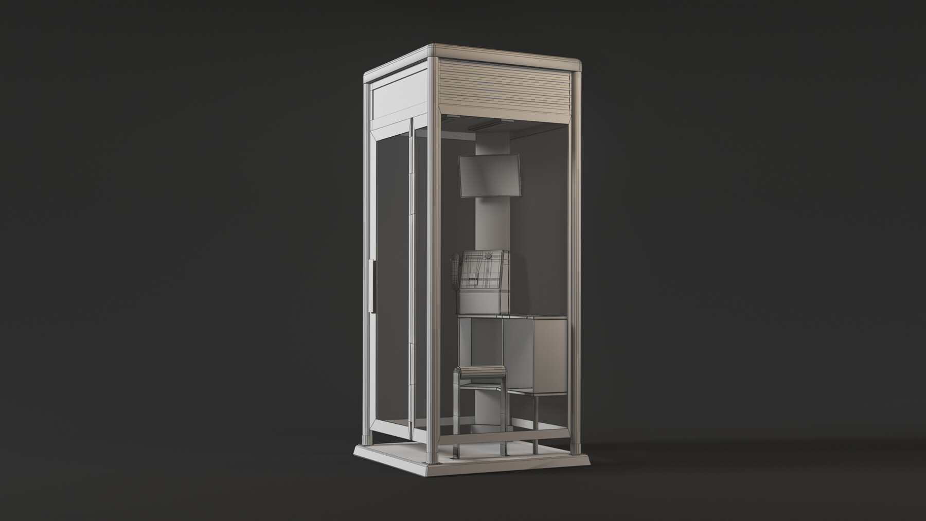 ArtStation - Japanese phonebox | Game Assets