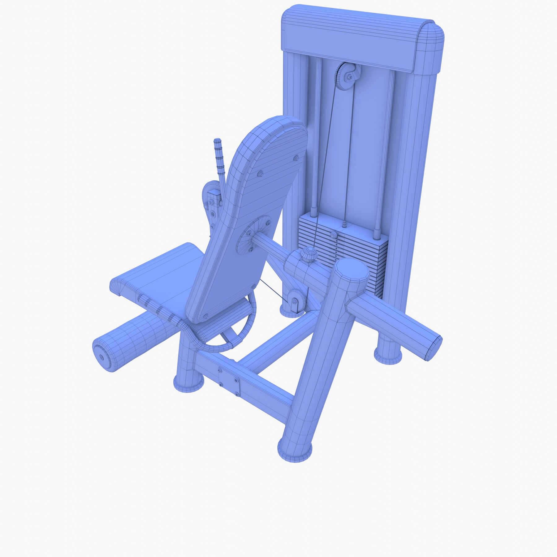 ArtStation - Leg extension machine | Game Assets