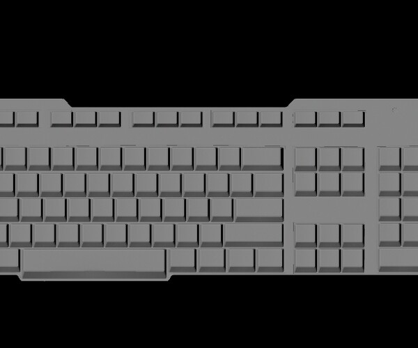 ArtStation - keyboard 3d model | Magic Keyboard 3d model| prop 3d model ...