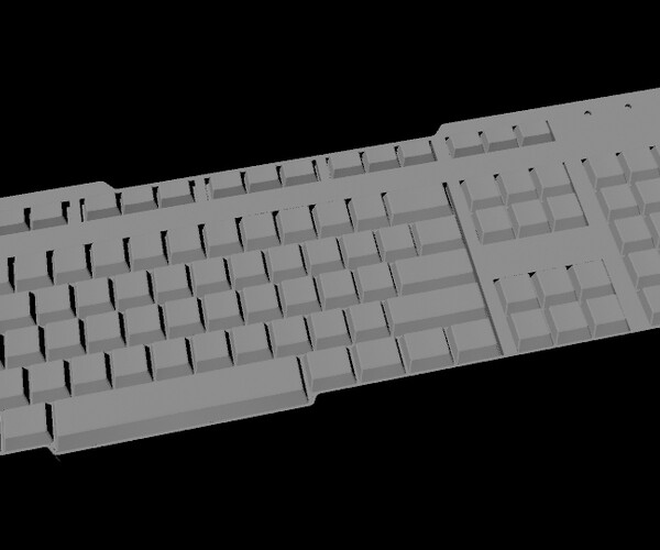 ArtStation - keyboard 3d model | Magic Keyboard 3d model| prop 3d model ...