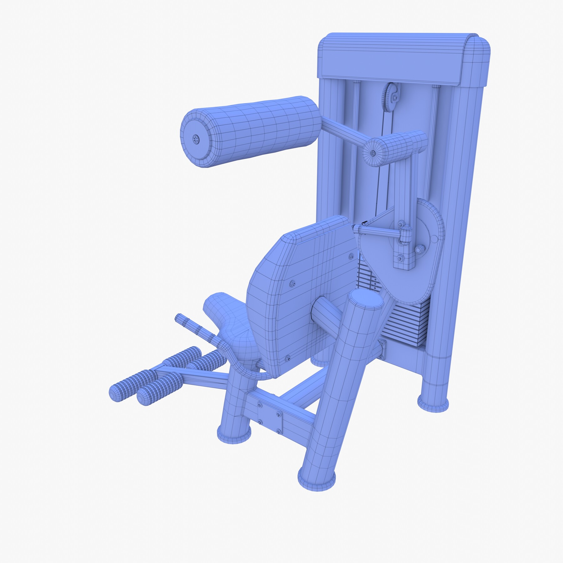 ArtStation - Lower back machine | Game Assets