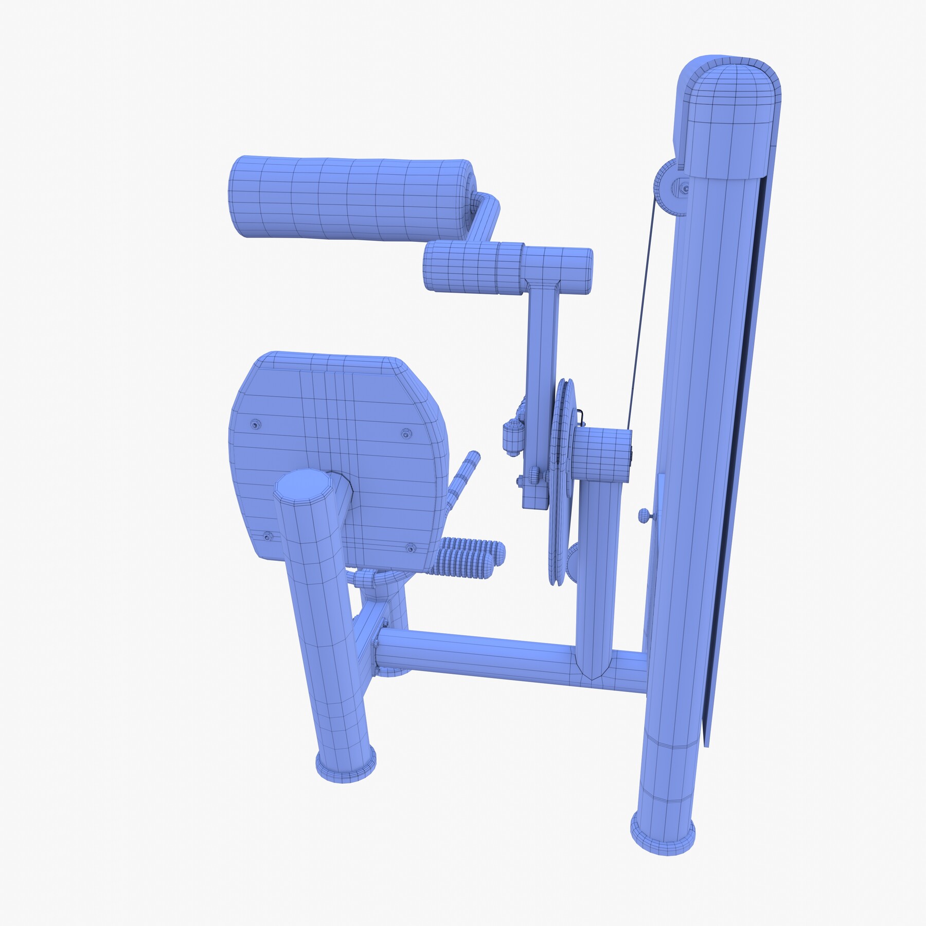 ArtStation - Lower back machine | Game Assets