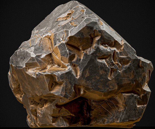 ArtStation - Realistic PBR Rock | Game Assets