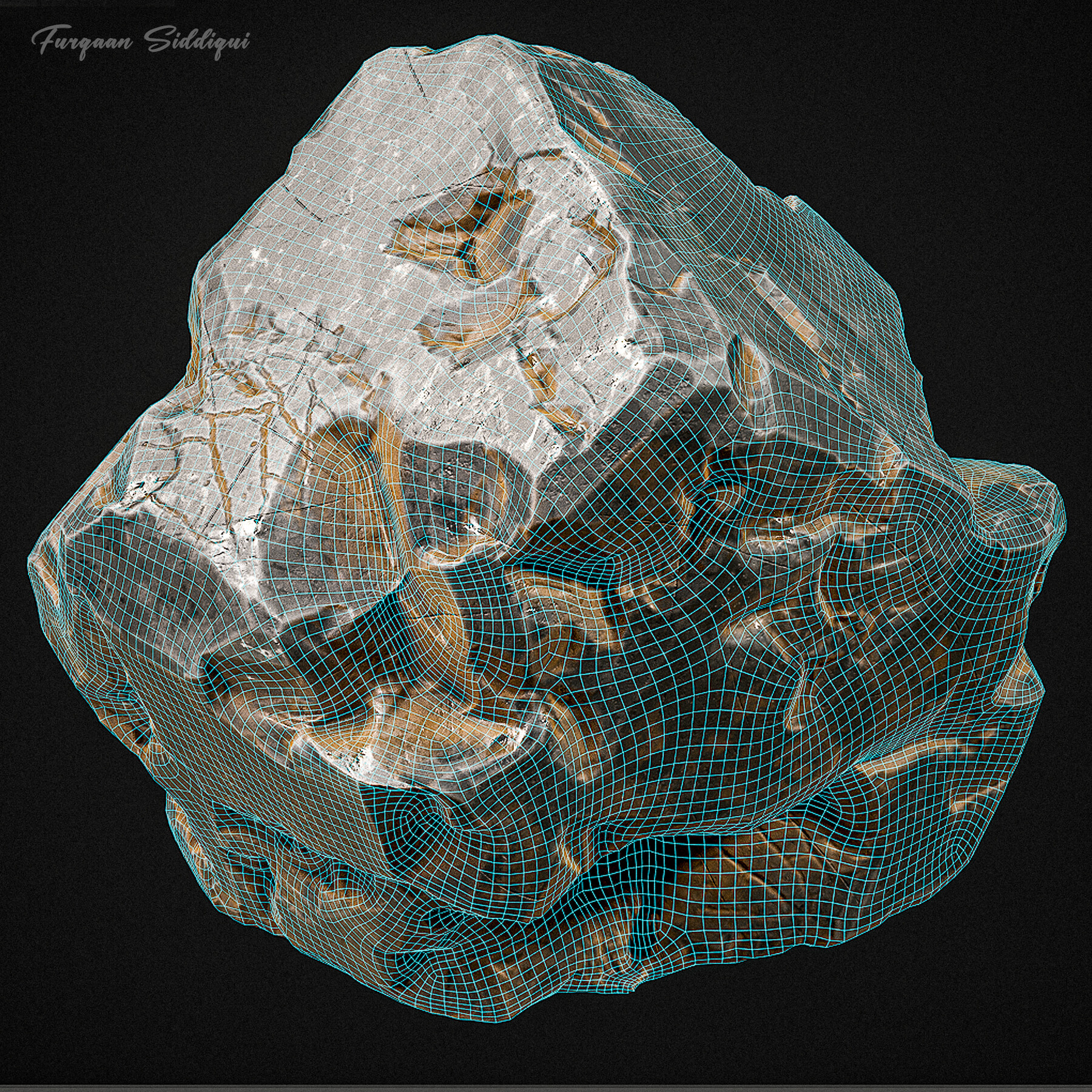 ArtStation - Realistic PBR Rock | Game Assets