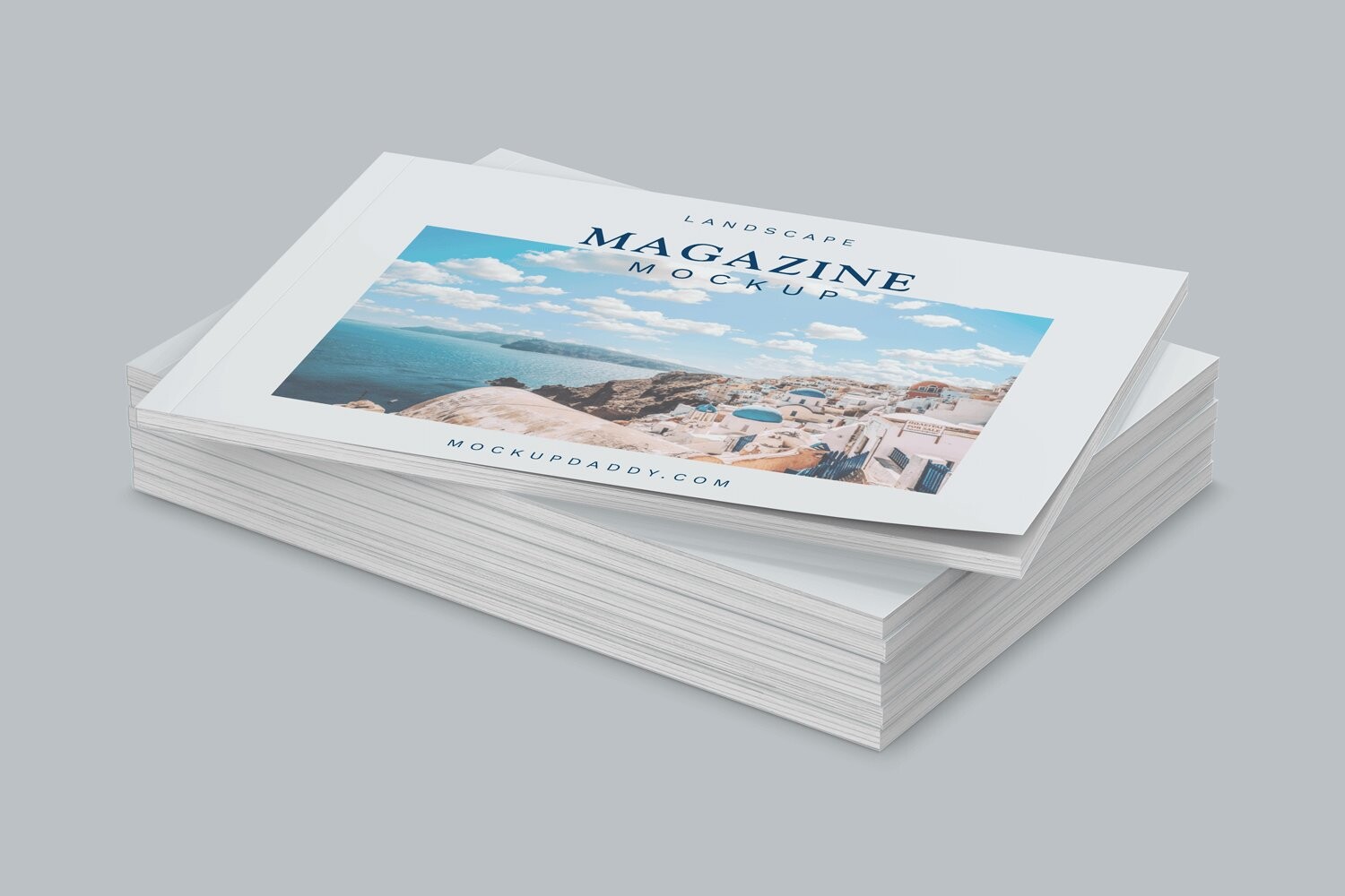 ArtStation - A4 Landscape Magazine Mockup | Artworks