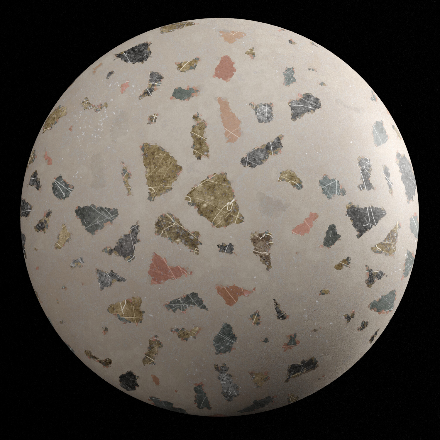 ArtStation - Terrazzo Materials 1- PBR 4K PNG By Sbsar | Resources